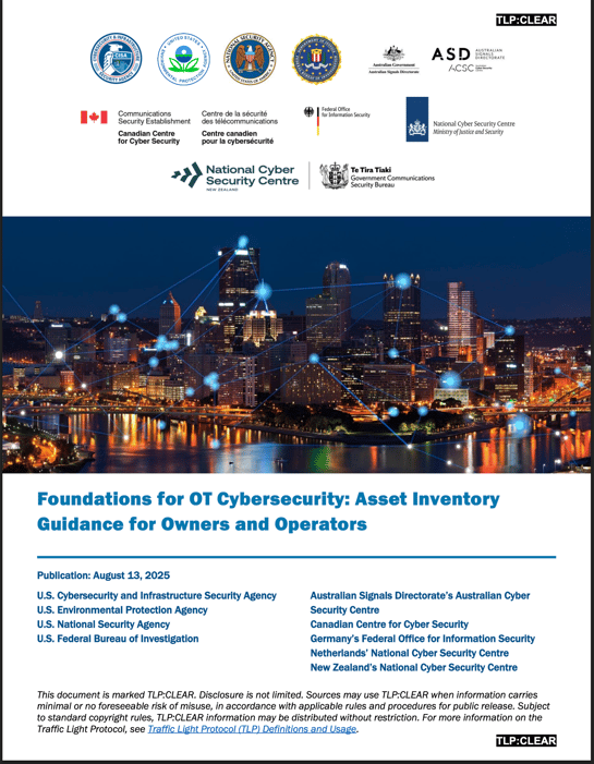 OT Asset Inventory: CISA's 2025 Guide to Modern Defensible Architecture