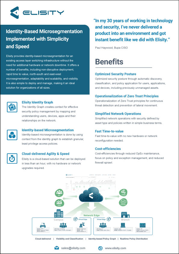Resources - Elisity Cognitive Trust